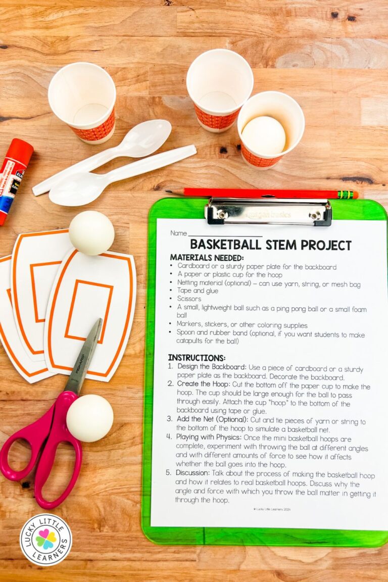 Books and Basketball Classroom Transformation - Lucky Little Learners
