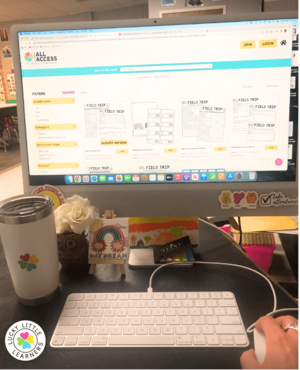 All Access: Your Last Minute Teaching Lesson Planner - Lucky Little ...