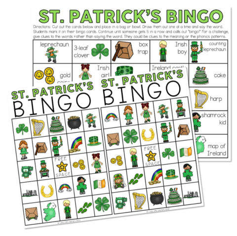 St. Patrick's Day Activities for the Classroom - Lucky Little Learners