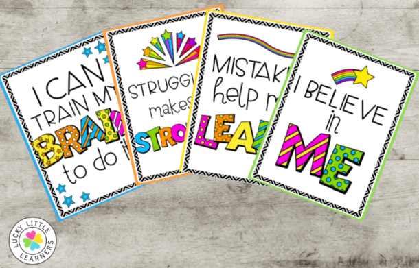 Growth Mindset Tips for 1st Graders (and Teachers Too!) - Lucky Little ...