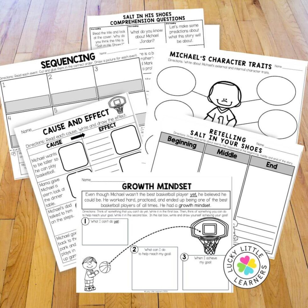 Books and Basketball Classroom Transformation - Lucky Little Learners