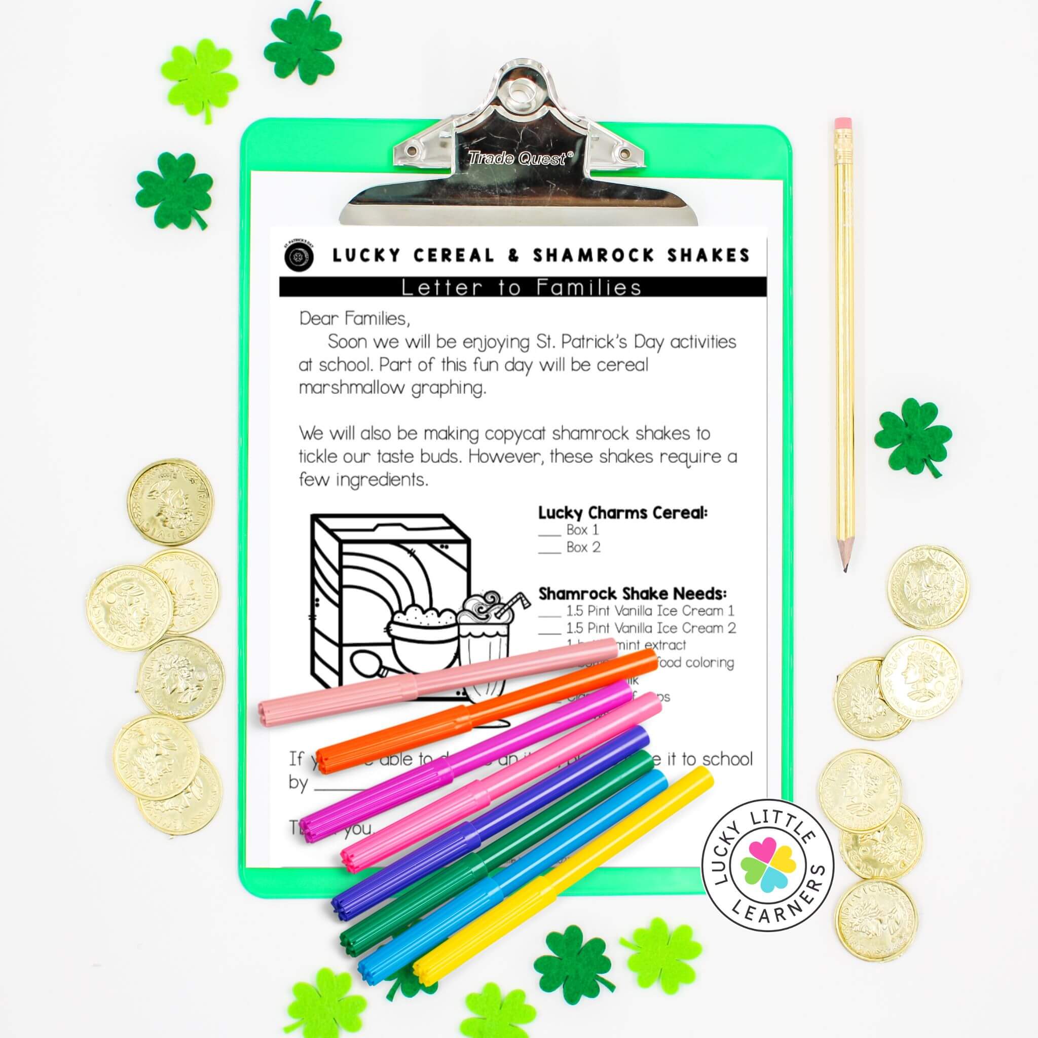St. Patrick's Day Activities for the Classroom - Lucky Little Learners