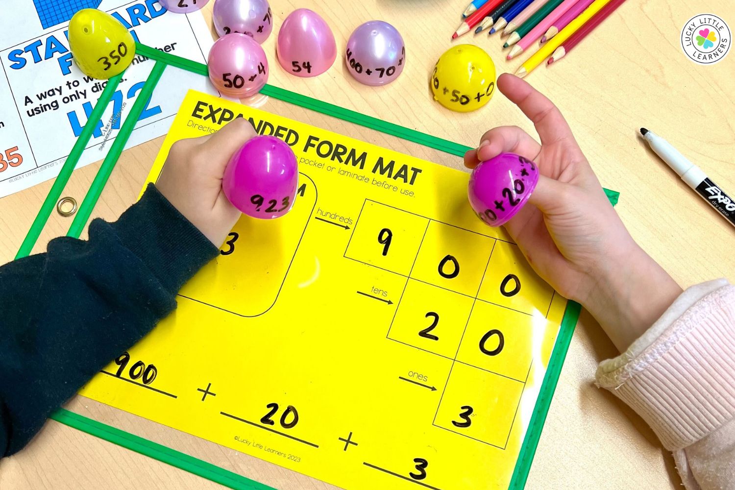 20 Ways to Use Plastic Easter Eggs in the Classroom - Lucky Little Learners