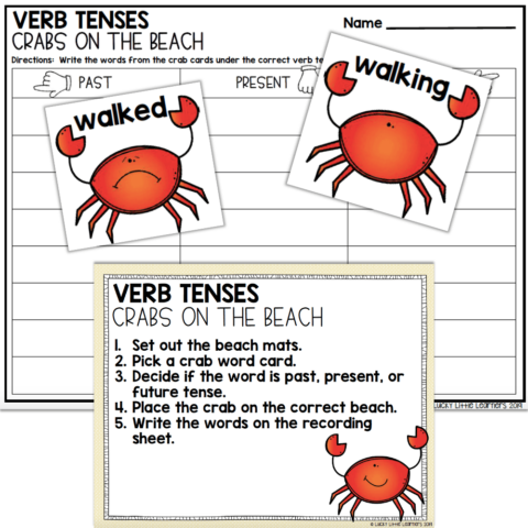 Verb Tenses - Lucky Little Learners