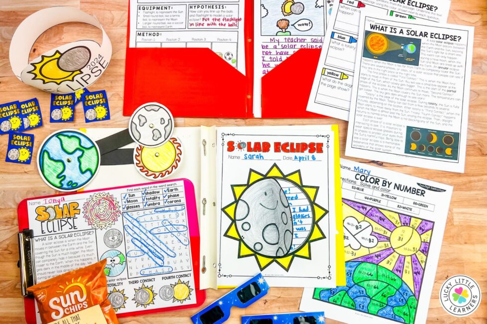 Solar Eclipse in the Classroom - Lucky Little Learners