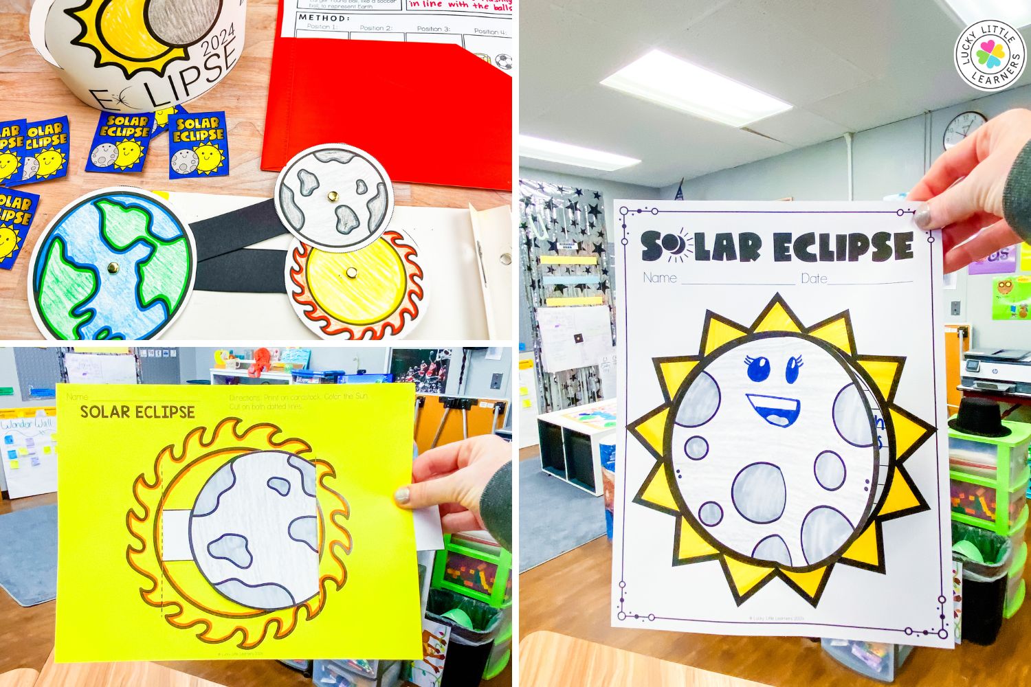 Solar Eclipse in the Classroom - Lucky Little Learners