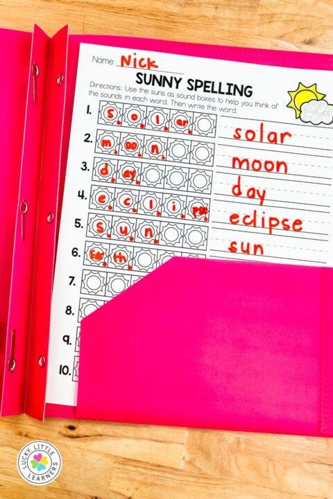 Solar Eclipse in the Classroom - Lucky Little Learners