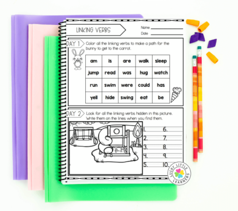 Teaching Linking Verbs - Lucky Little Learners