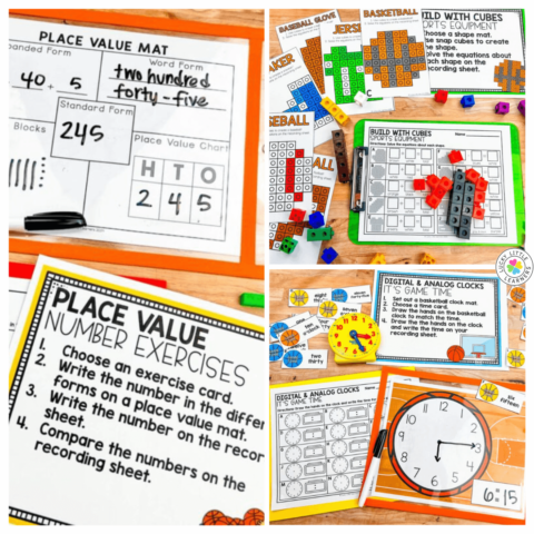 Books and Basketball Classroom Transformation - Lucky Little Learners