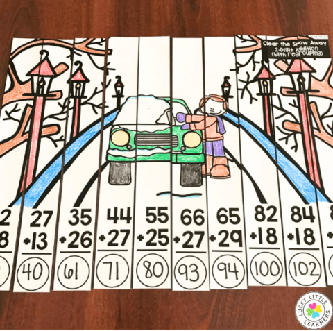 7 Addition with Regrouping Strategies & Tools (1, 2, & 3-Digit) - Lucky ...