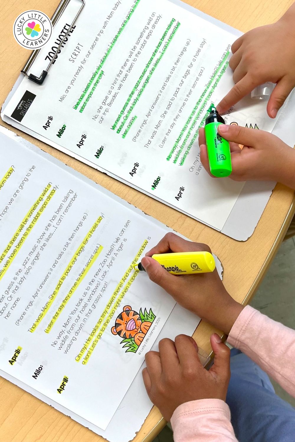 1st & 2nd Grade Friendly Reader's Theater Scripts - Lucky Little Learners