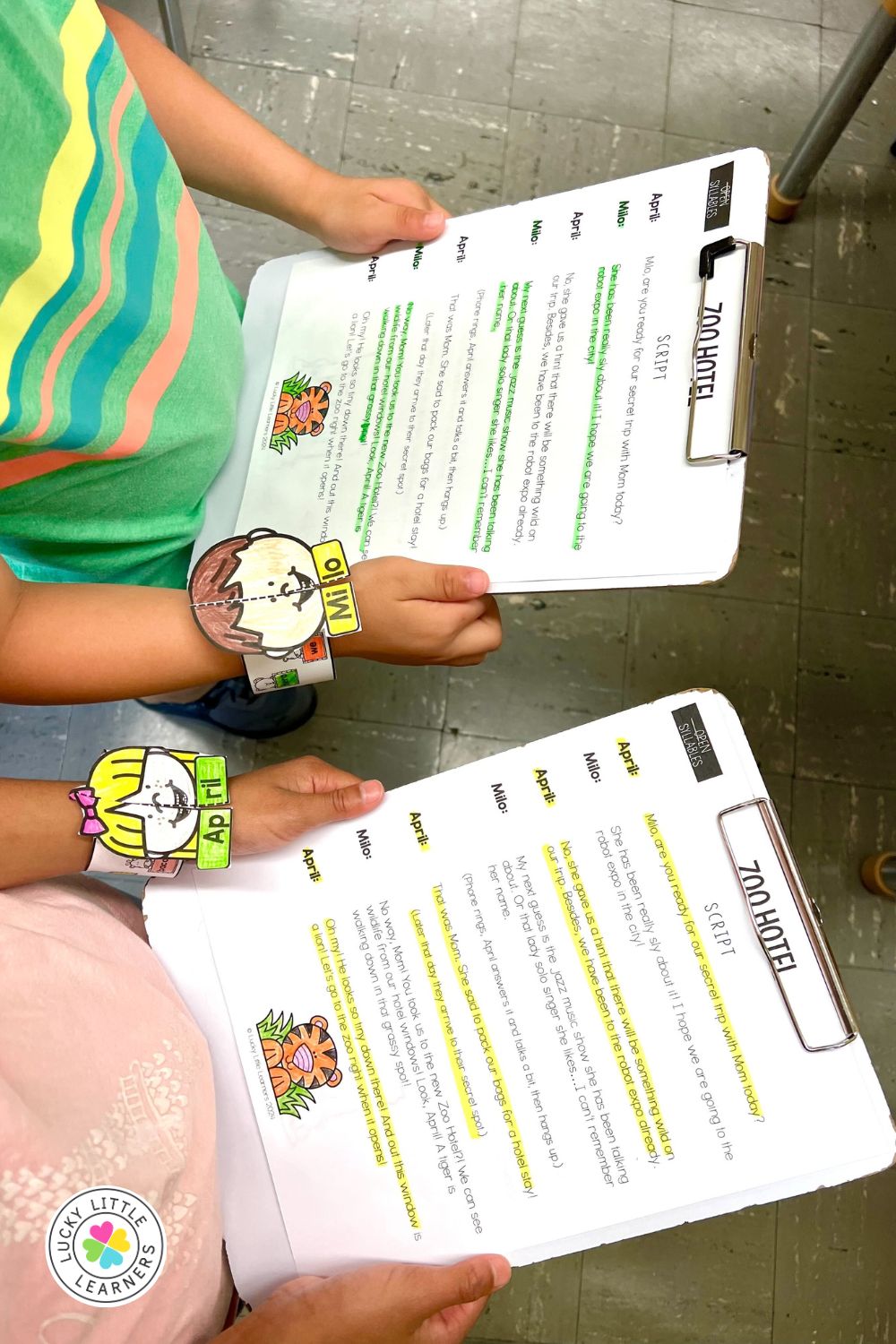 1st & 2nd Grade Friendly Reader's Theater Scripts - Lucky Little Learners