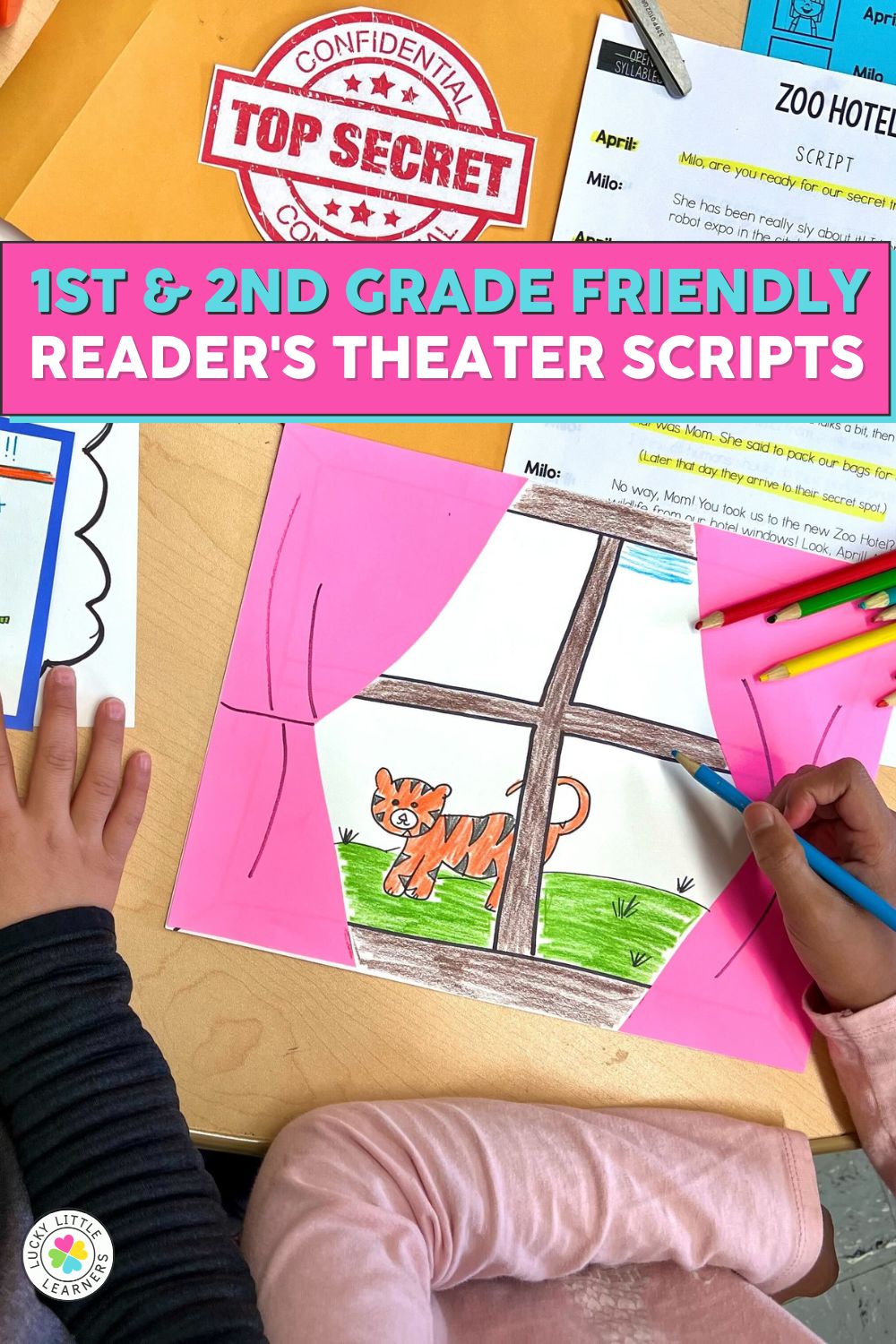 1st & 2nd Grade Friendly Reader's Theater Scripts - Lucky Little Learners