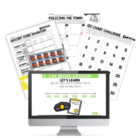 Teaching Skip Counting in 1st Grade vs 2nd Grade - Lucky Little Learners