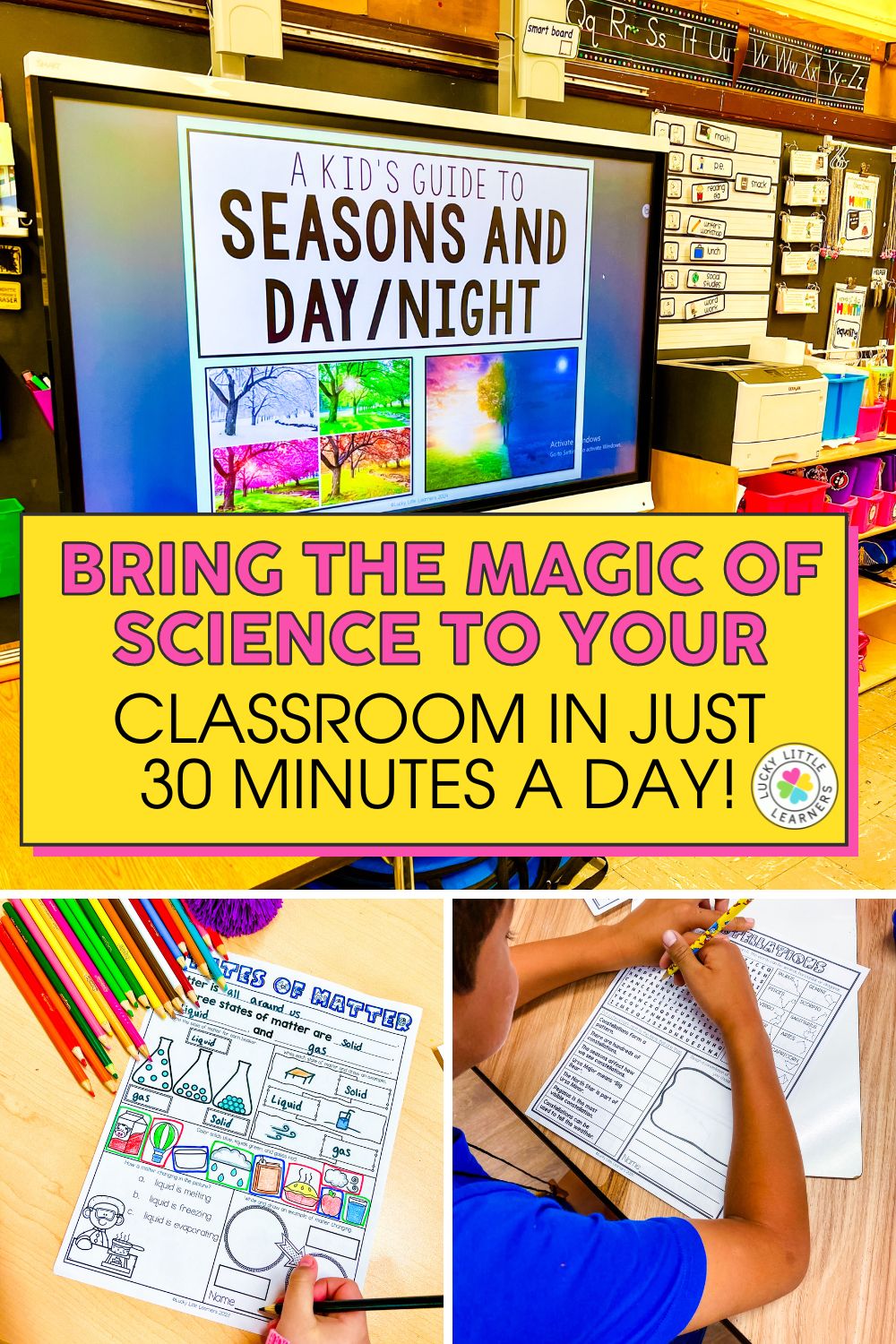 How to Teach Science in Just 30 Minutes a Day! - Lucky Little Learners
