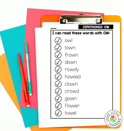 5 Creative Ways to Teach Diphthongs - Lucky Little Learners
