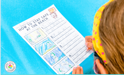 Beach Day Classroom Transformation - Lucky Little Learners
