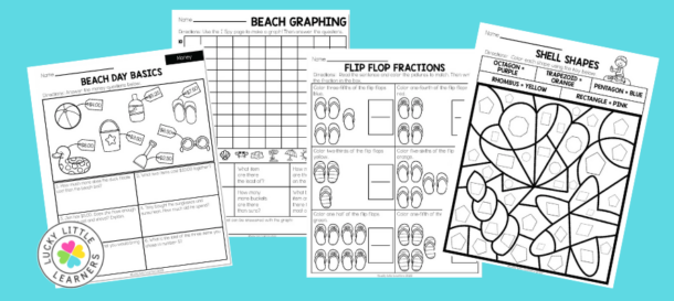 Beach Day Classroom Transformation - Lucky Little Learners