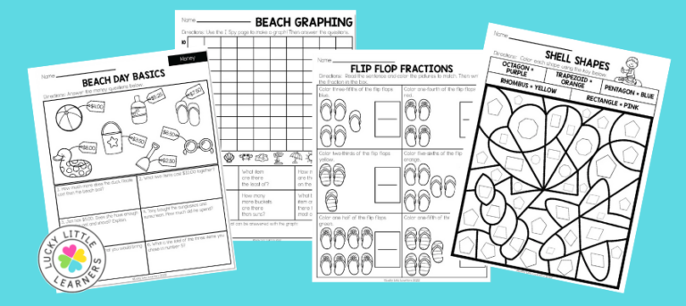 Beach Day Classroom Transformation - Lucky Little Learners