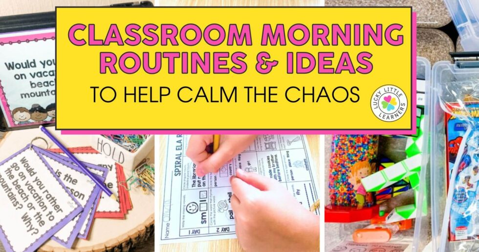 Morning Routine Ideas for Students to Calm the Chaos - Lucky Little ...