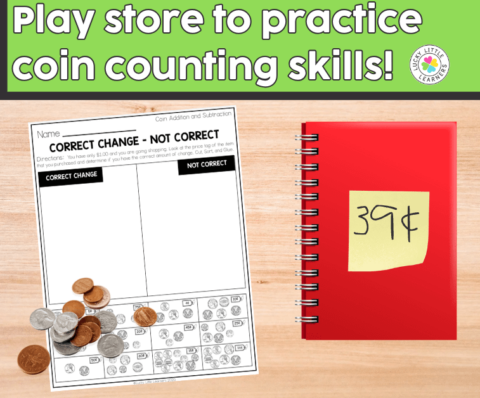 More Than Just a Worksheet - Math Money Exercises for 2nd Grade - Lucky ...