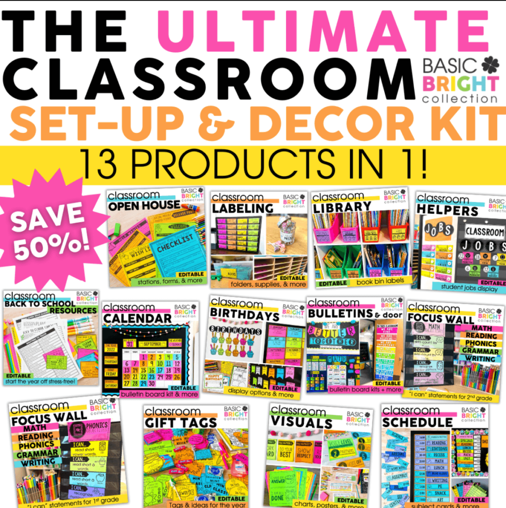 Back to School Bulletin Board ideas - Lucky Little Learners