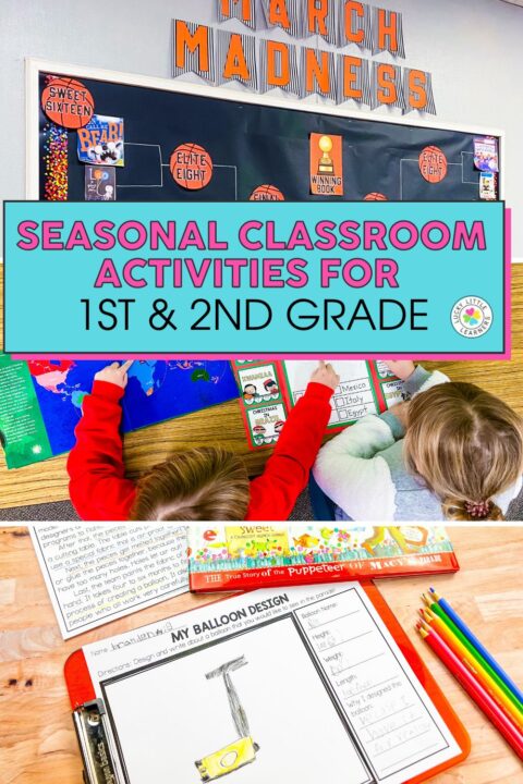 Seasonal Classroom Activities for 1st & 2nd grade - Lucky Little Learners