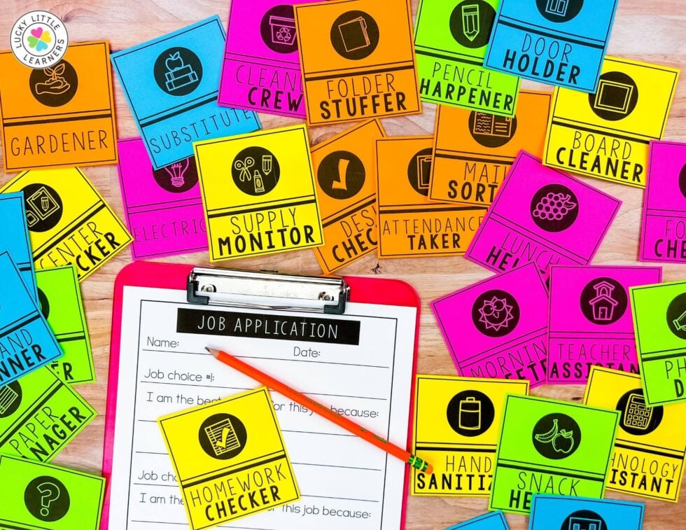 First Day of School Activities for 1st or 2nd Grade - Lucky Little Learners