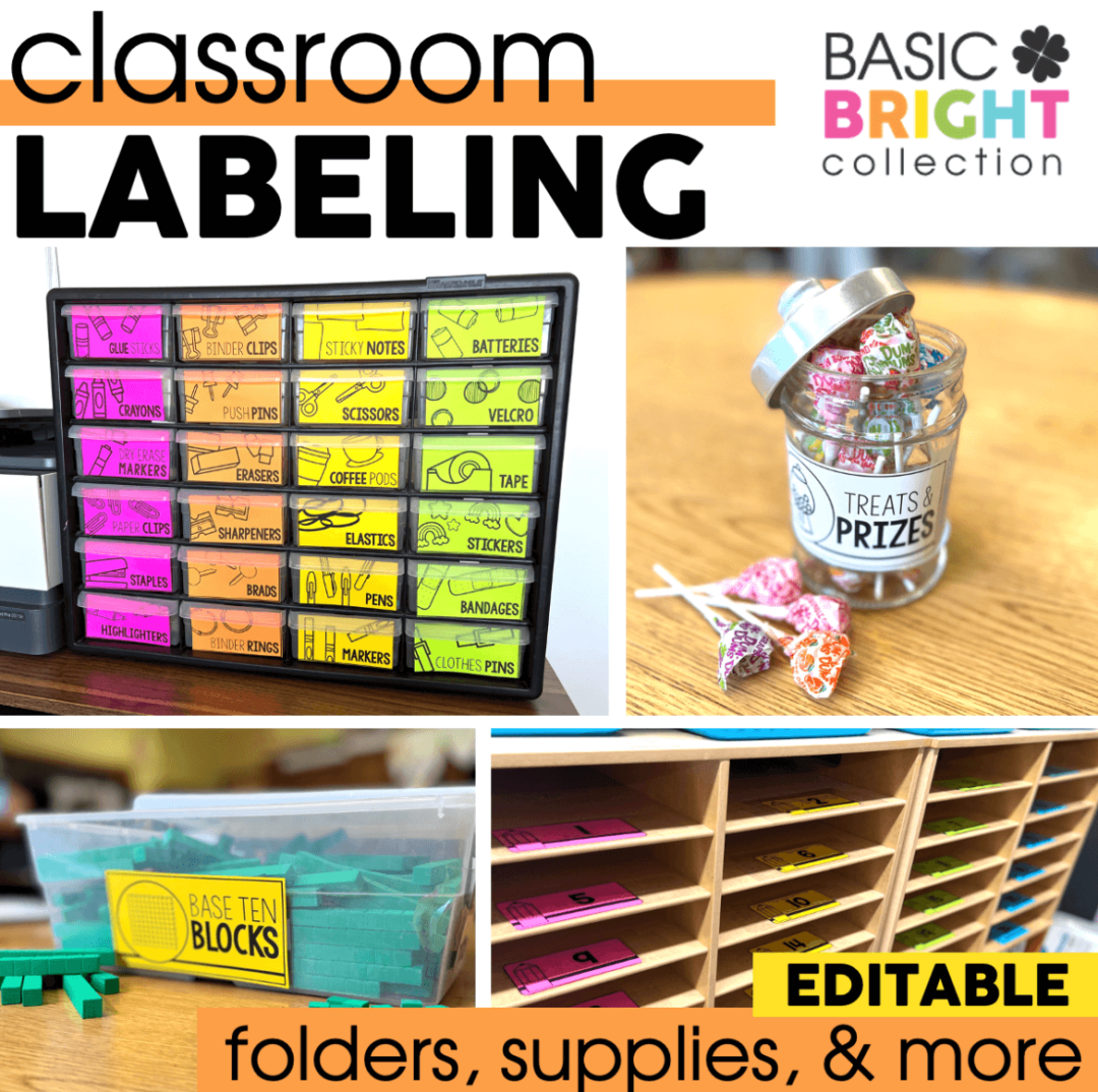 Classroom Set Up: Supplies Organization - Lucky Little Learners