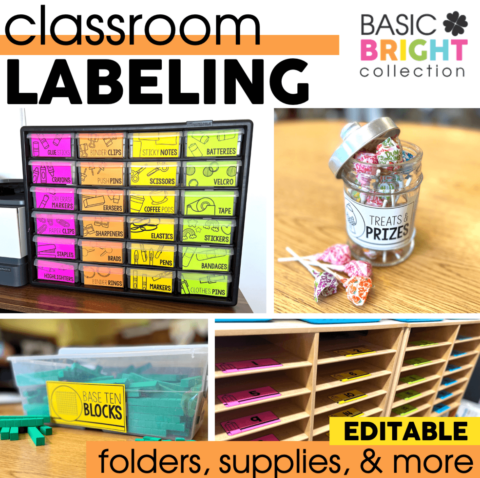 Classroom Set Up: Supplies Organization - Lucky Little Learners