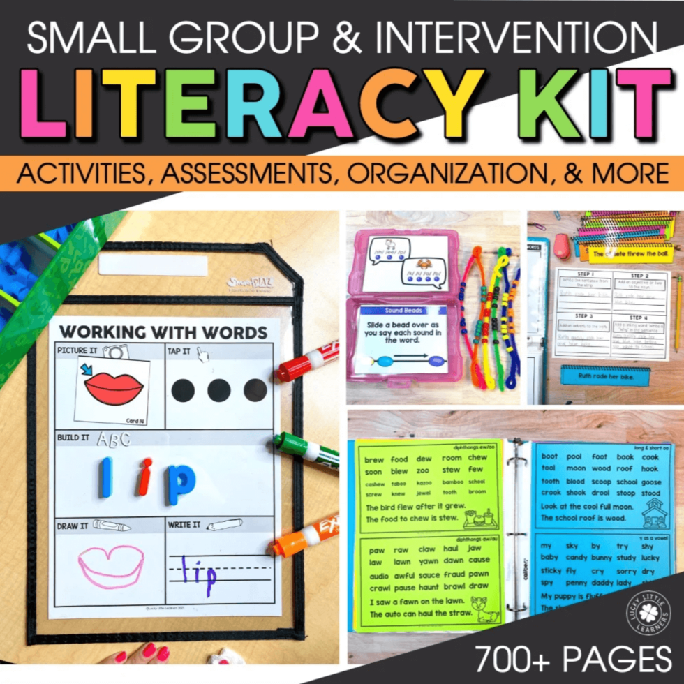 Tools for Small Group Organization - Lucky Little Learners