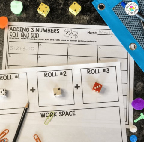 Fall Math Centers - Lucky Little Learners