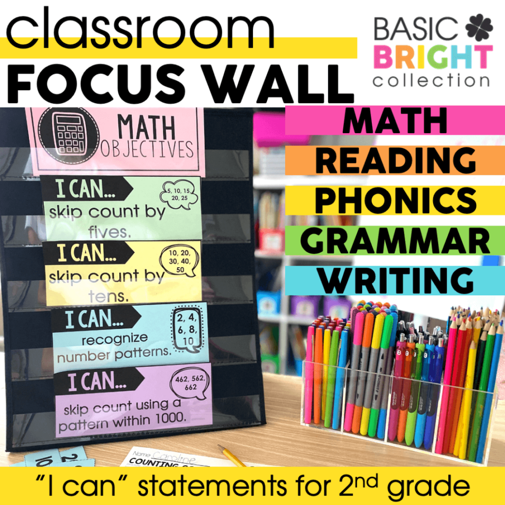 Interactive Bulletin Boards For the 2nd Grade Classroom - Lucky Little ...