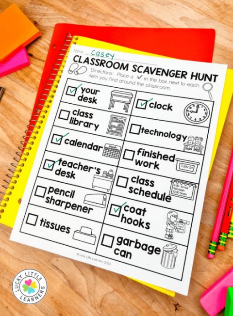 Back to School Night Activities - Lucky Little Learners