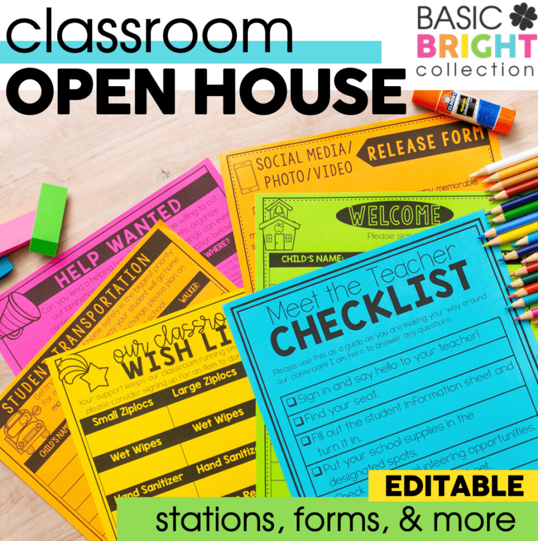 Back to School Night Activities - Lucky Little Learners