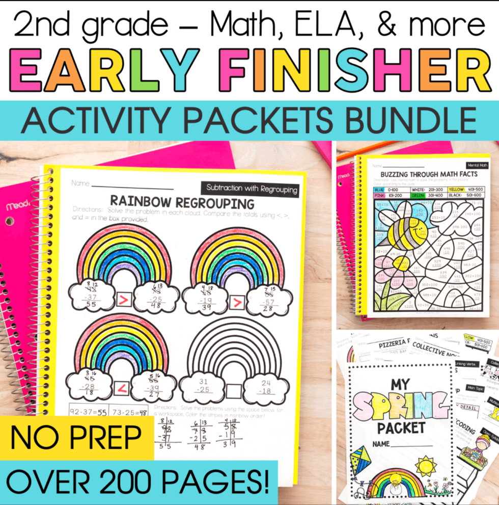 Early Finisher Ideas - Lucky Little Learners