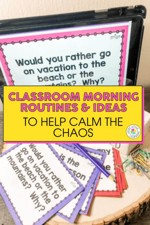 Morning Routine Ideas for Students to Calm the Chaos - Lucky Little ...