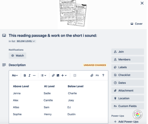 Trello for Teacher Resource Organization - Lucky Little Learners
