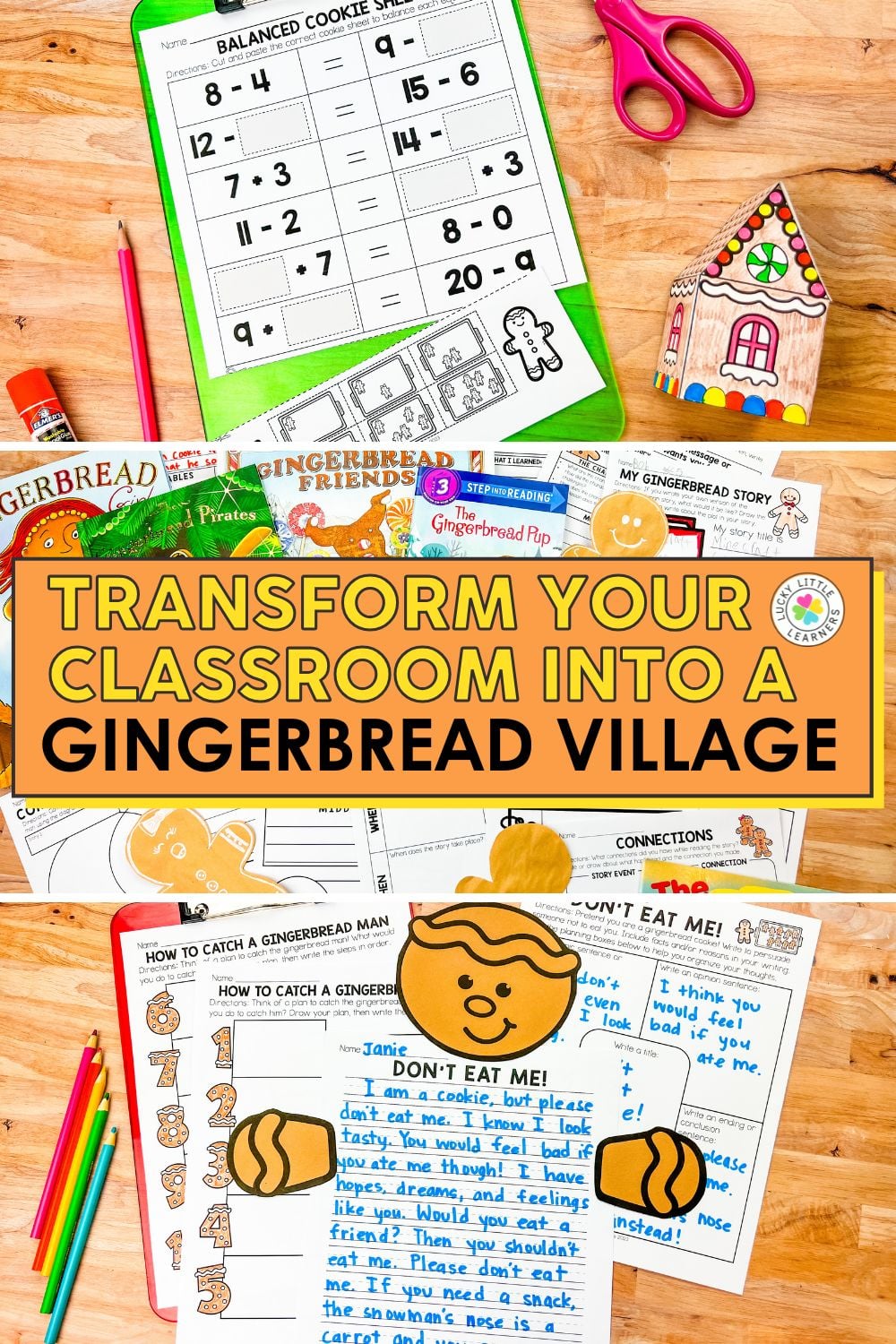 Transform Your Classroom Into a Gingerbread Village - Lucky Little Learners