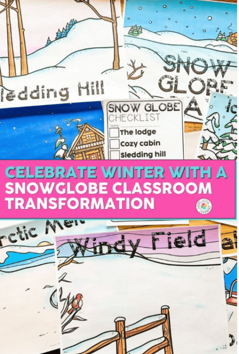 Celebrate Winter With a Snow Globe Classroom Transformation - Lucky ...