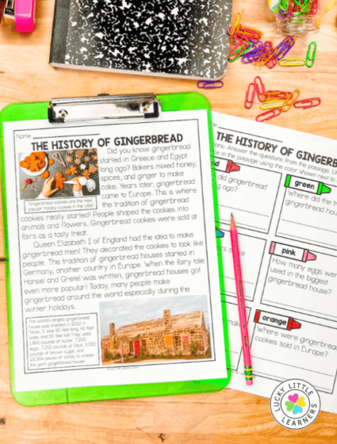 Transform Your Classroom Into a Gingerbread Village - Lucky Little Learners