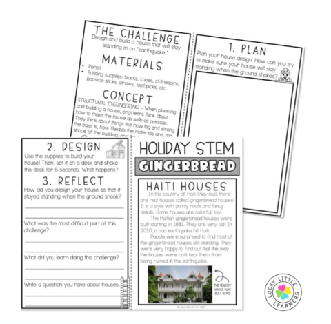 Transform Your Classroom Into a Gingerbread Village - Lucky Little Learners