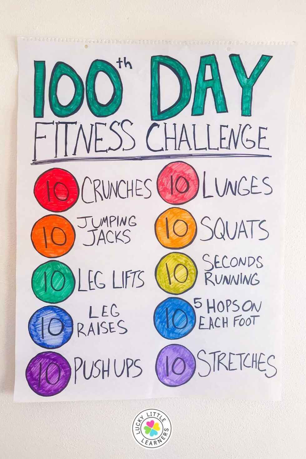 11 Easy-to-Set-Up Stations for the 100th Day of School - Lucky Little ...