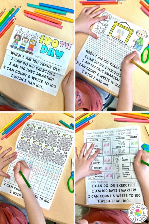 11 Easy-to-Set-Up Stations for the 100th Day of School - Lucky Little ...