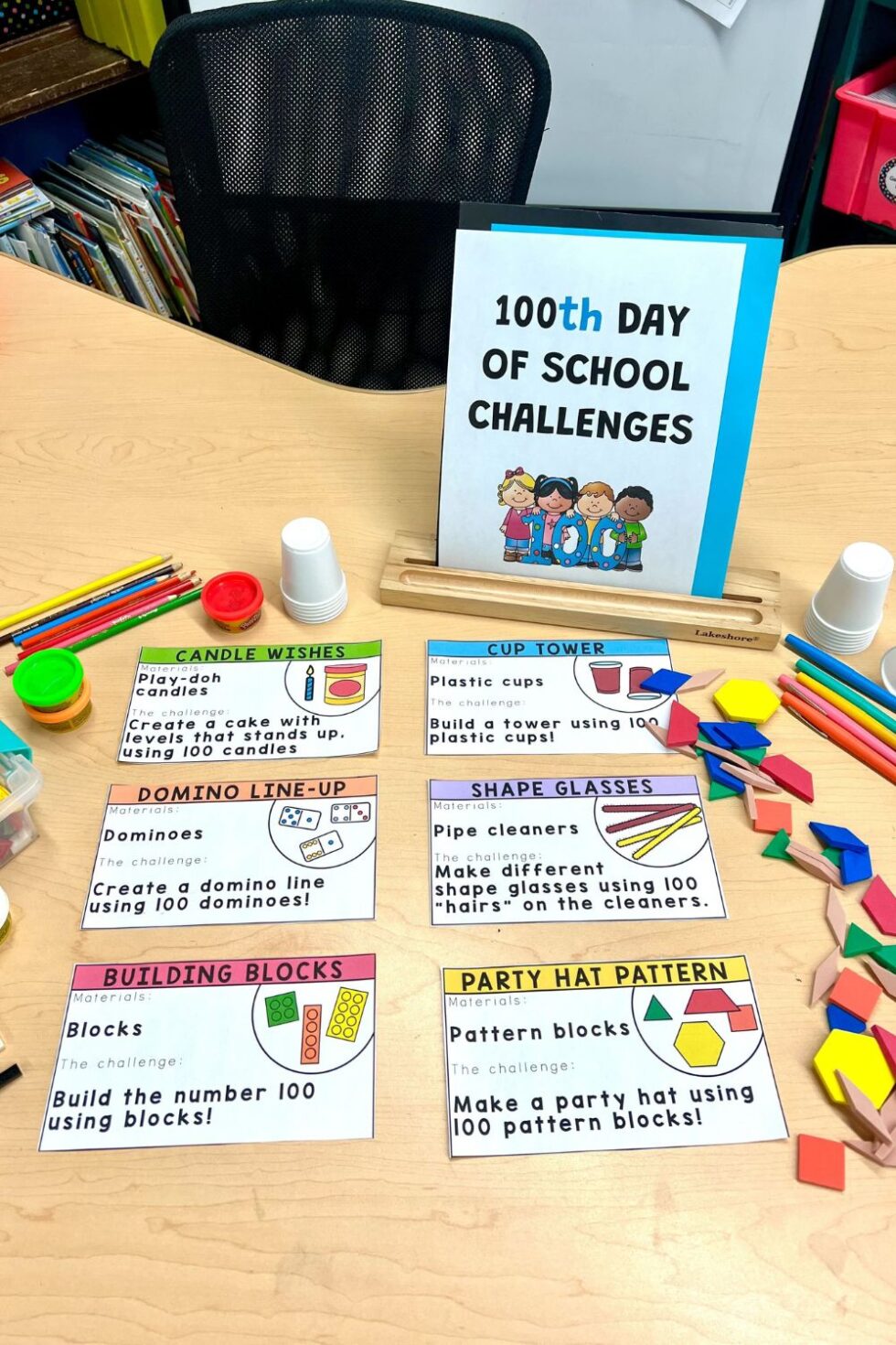 11 Easy-to-Set-Up Stations for the 100th Day of School - Lucky Little ...