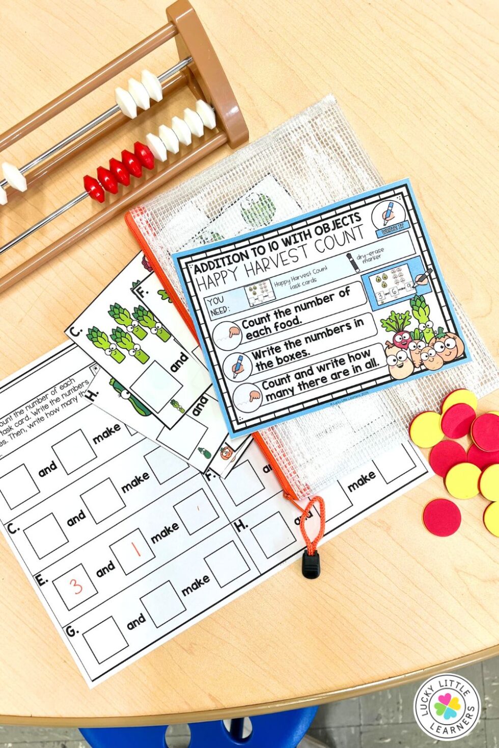 Tools to Easily Differentiate Math Centers - Lucky Little Learners