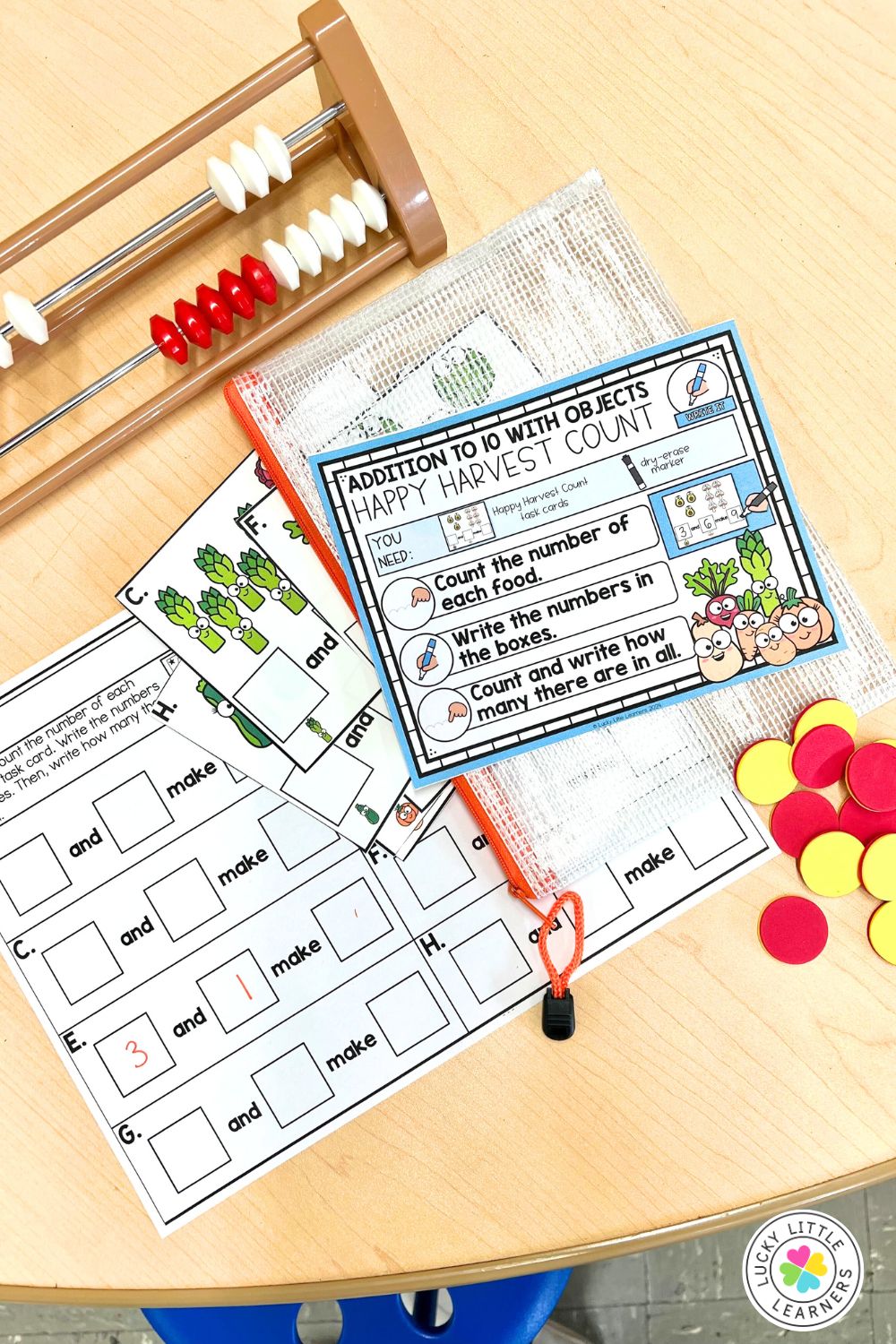 Tools to Easily Differentiate Math Centers - Lucky Little Learners
