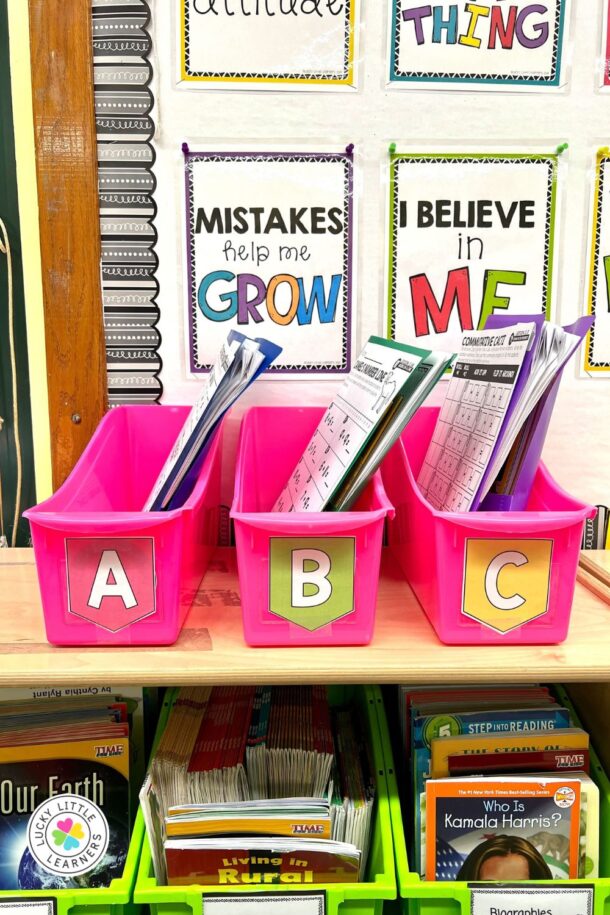 Tools to Easily Differentiate Math Centers - Lucky Little Learners
