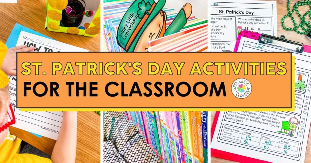 St. Patrick's Day Activities for the Classroom - Lucky Little Learners