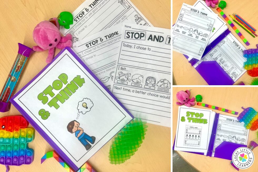 The Stop and Think Folder: A Gentle Solution for Classroom Behaviors ...